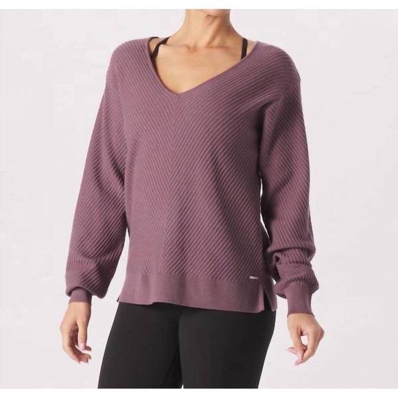 Glyder | Sweaters | New Glyder Luxury Ribbed Sweater In Berry | Poshmark
